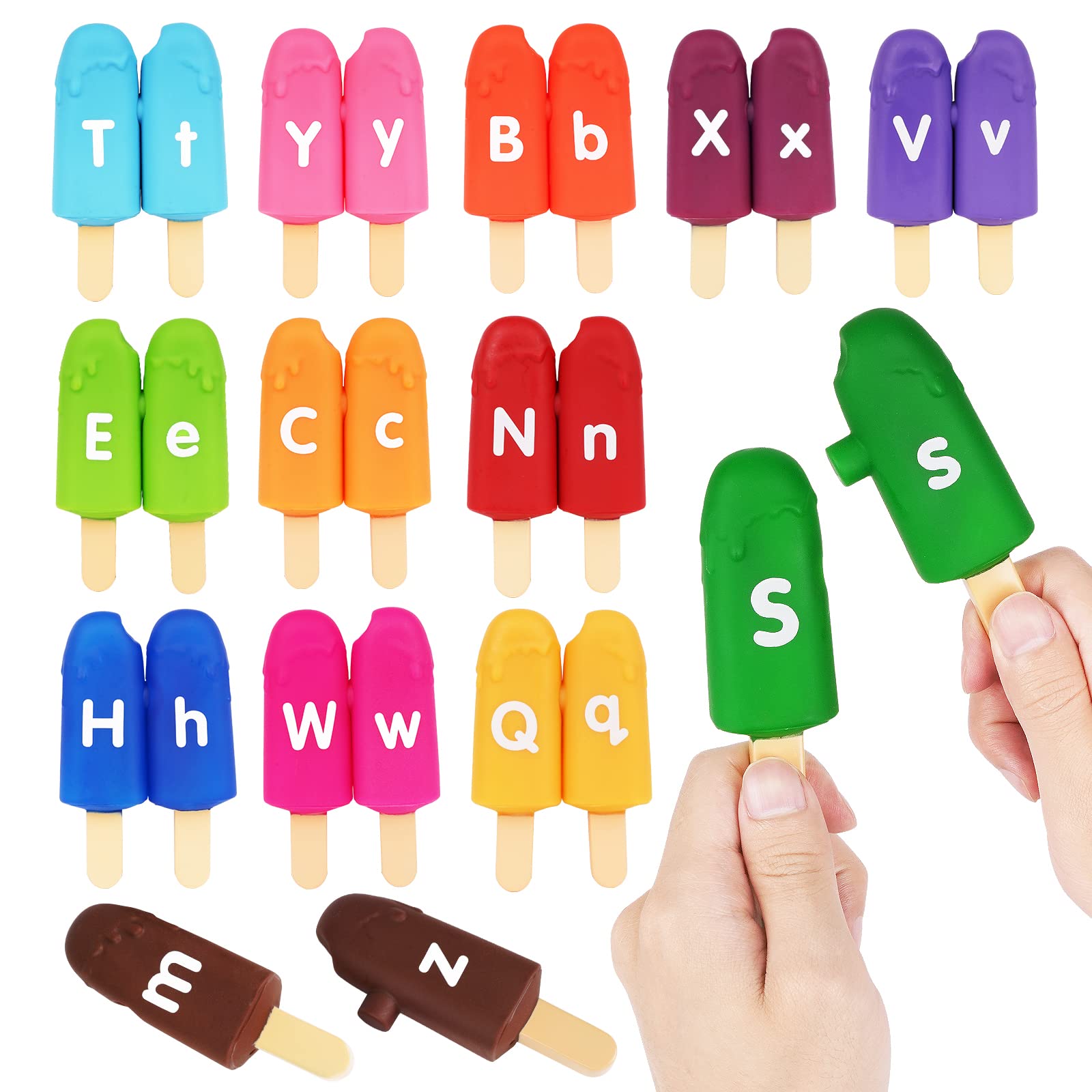 Mua Toddler Alphabet Letters Matching Learning Toys，26 PCS Double ...