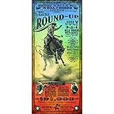 Amazon.com: Home of Art Deadwood South Dakota Rodeo Western Poster by ...