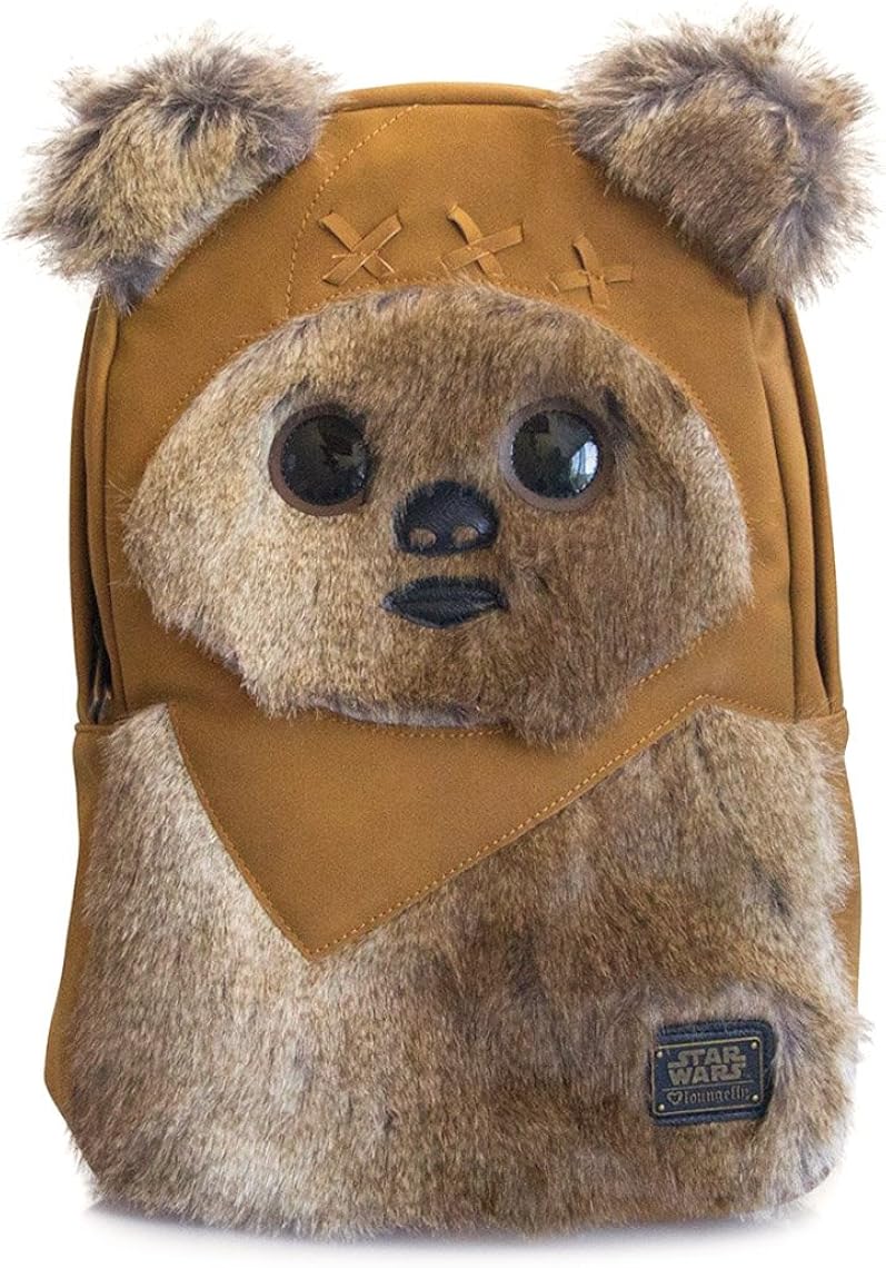 Loungefly Star Wars Ewok Backpack, Brown, One Size: Amazon.in: Shoes ...
