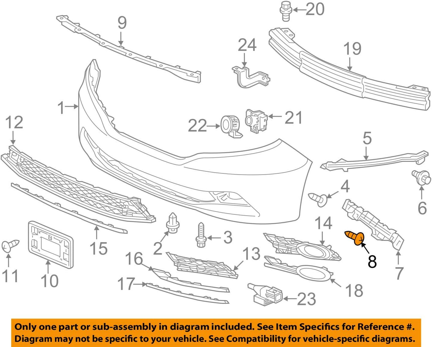 Amazon.com: Honda 93903-45380 Screw Genuine Original Equipment ...