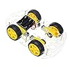 The perseids DIY Robot Smart Car Chassis Kit Educational Toy with Speed ...