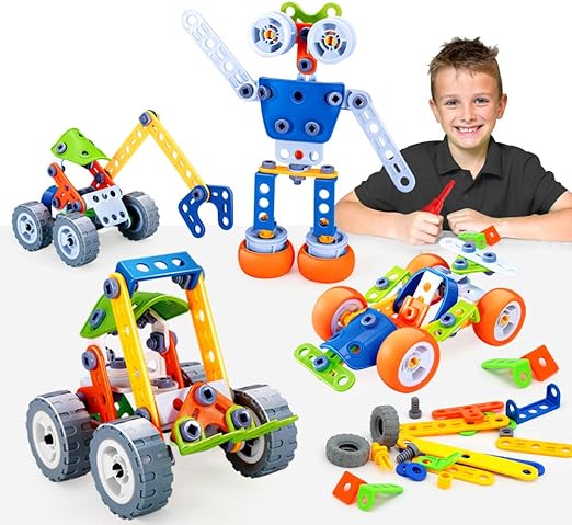 INSOON Building Toys 10 In 1 STEM Toys Set Educational Construction 