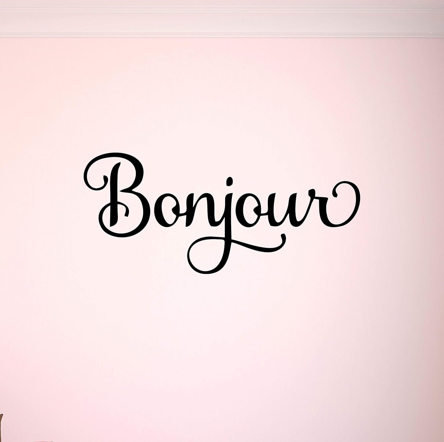 Amazon.com: Bonjour Wall Decal: Handmade