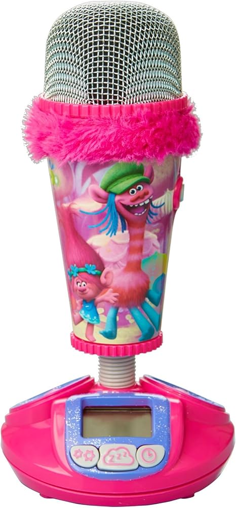 Trolls - Microphone radio réveil: Amazon.fr: Jeux et Jouets
