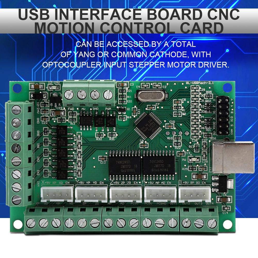 Micro USB Interface Breakout Board CNC MACH3 Motion Controller Card ...
