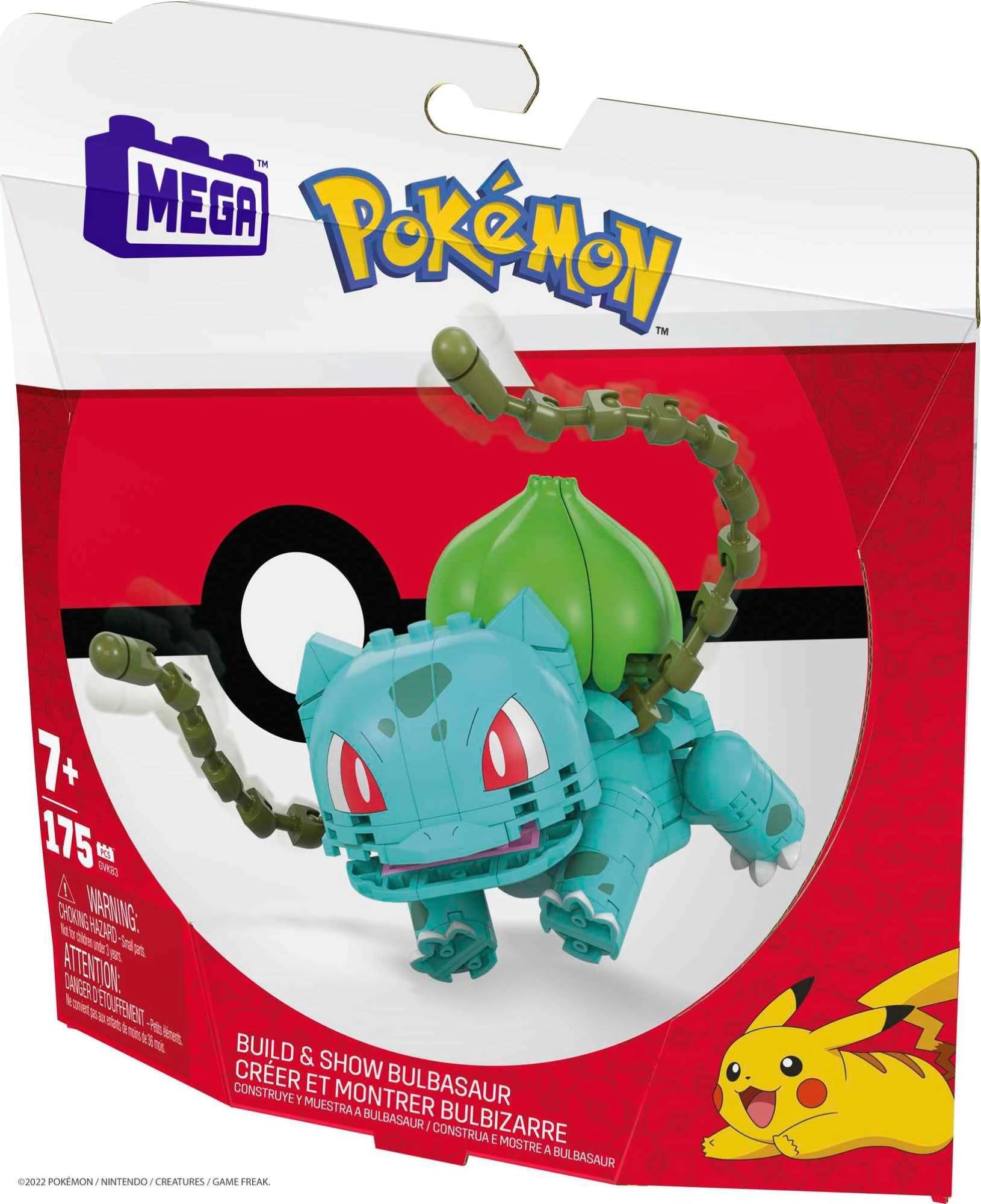 Mua Mega Pokémon Building Toys Set Build & Show Bulbasaur with 175 ...