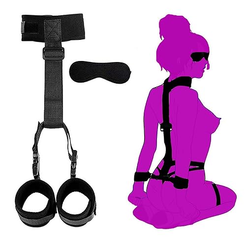 Bondaged Restraints Sex Blindfold and Handcuffs Sex Tie Downs Mattress ...
