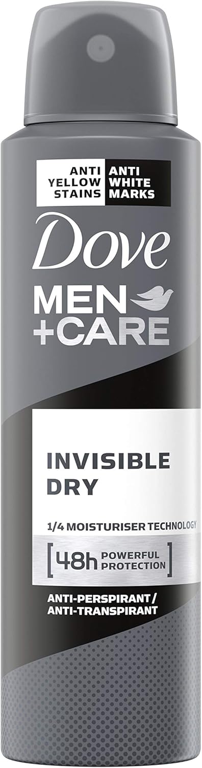 Dove Men+Care Invisible Dry Anti-transpirant Spray 6 x 150 ml – BigaMart