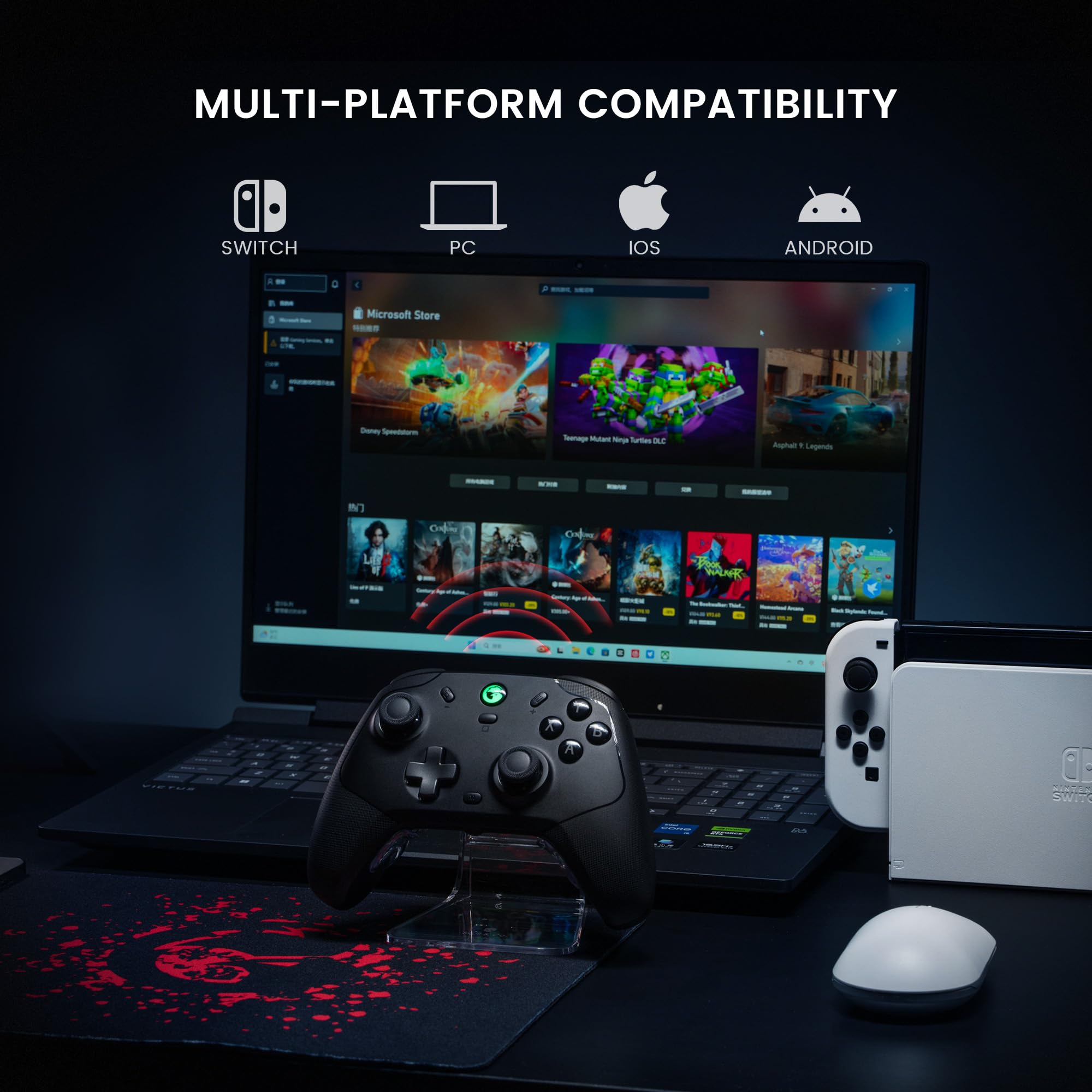 Mua GameSir T4 Cyclone Pro Wireless Controller with Hall Effect Joystick & Trigger for Switch ...