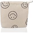 Amazon.com: LYroo Small Makeup Bag Smiley Face Mini Makeup Zipper Pouch ...