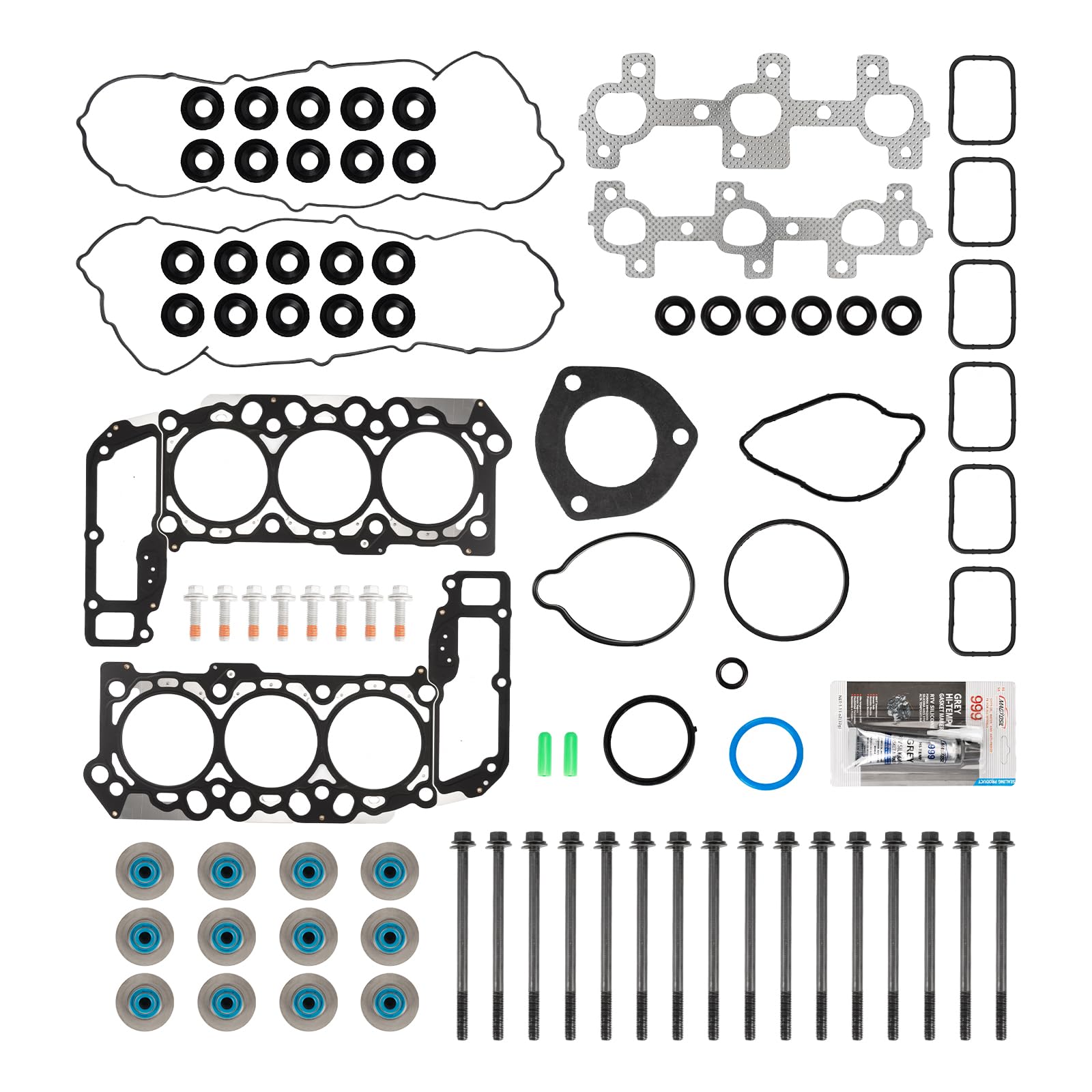 Torchbeam Head Gasket Kit with Bolts HS26229PT-1, ES71129-1 for Liberty ...