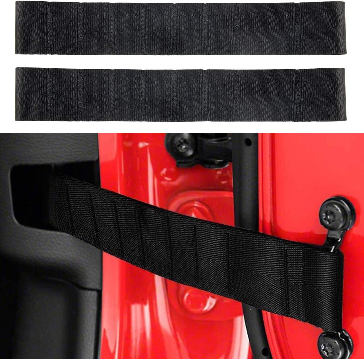 Amazon.com: JCHL Adjustable Door Limiting Straps Durable Swing Limiter ...