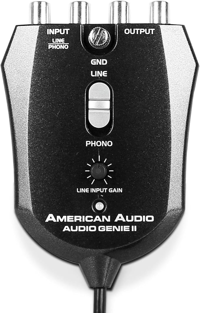American Audio Genie II Analog to Digital USB Converter: Amazon.co.uk ...