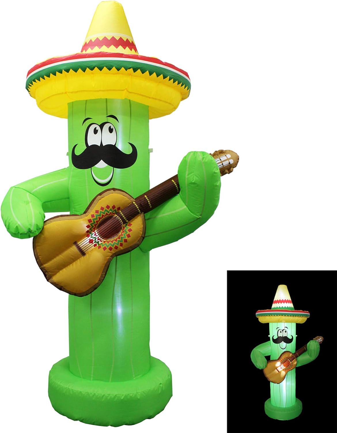 Inflatable 7ft Cinco De Mayo Day Mexican Party May 5 Cactus Mexicano ...