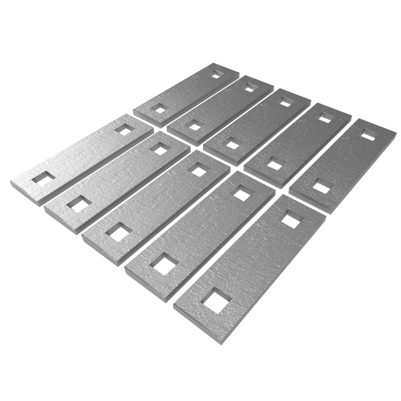 Stationary Dock Washer Plate 10 PCS, Dock Hardware Galvanized Steel ...