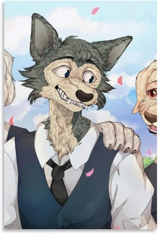 Maoer Beastars Collot X Jack - Póster decorativo para pared (30 x 45 cm ...