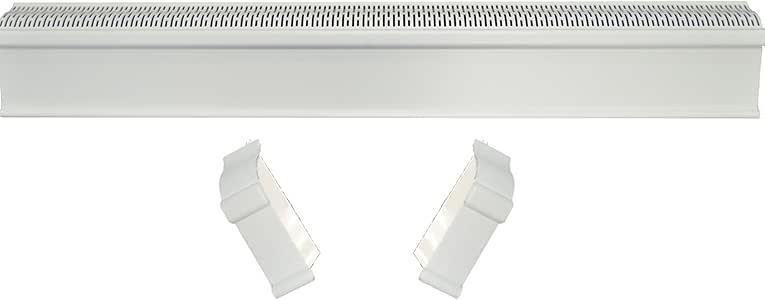 Baseboard Heat Covers, Baseboard Heater Cover WITH End Caps (Left and ...