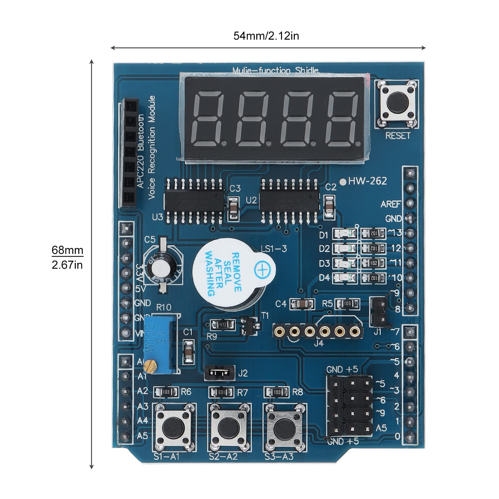 Mua DiGiYes 2PCS Multi-Functional Expansion Board Sensor Shield Module ...