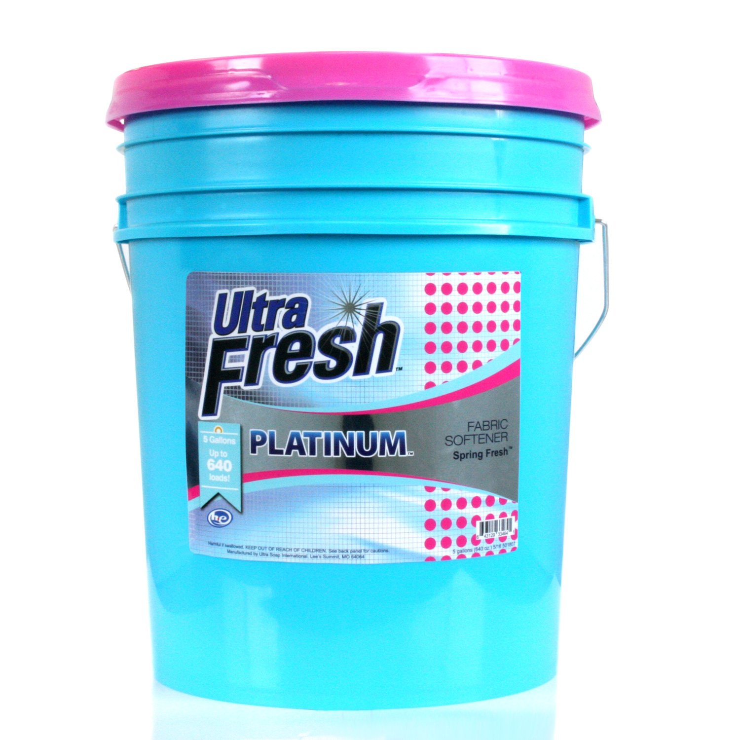 Amazon.com: Ultra Fresh Platinum Original Blue HE Liquid Laundry ...