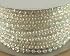 Amazon.com: 4mm Faux Pearl Plastic Beads on a String Craft Roll Silver ...