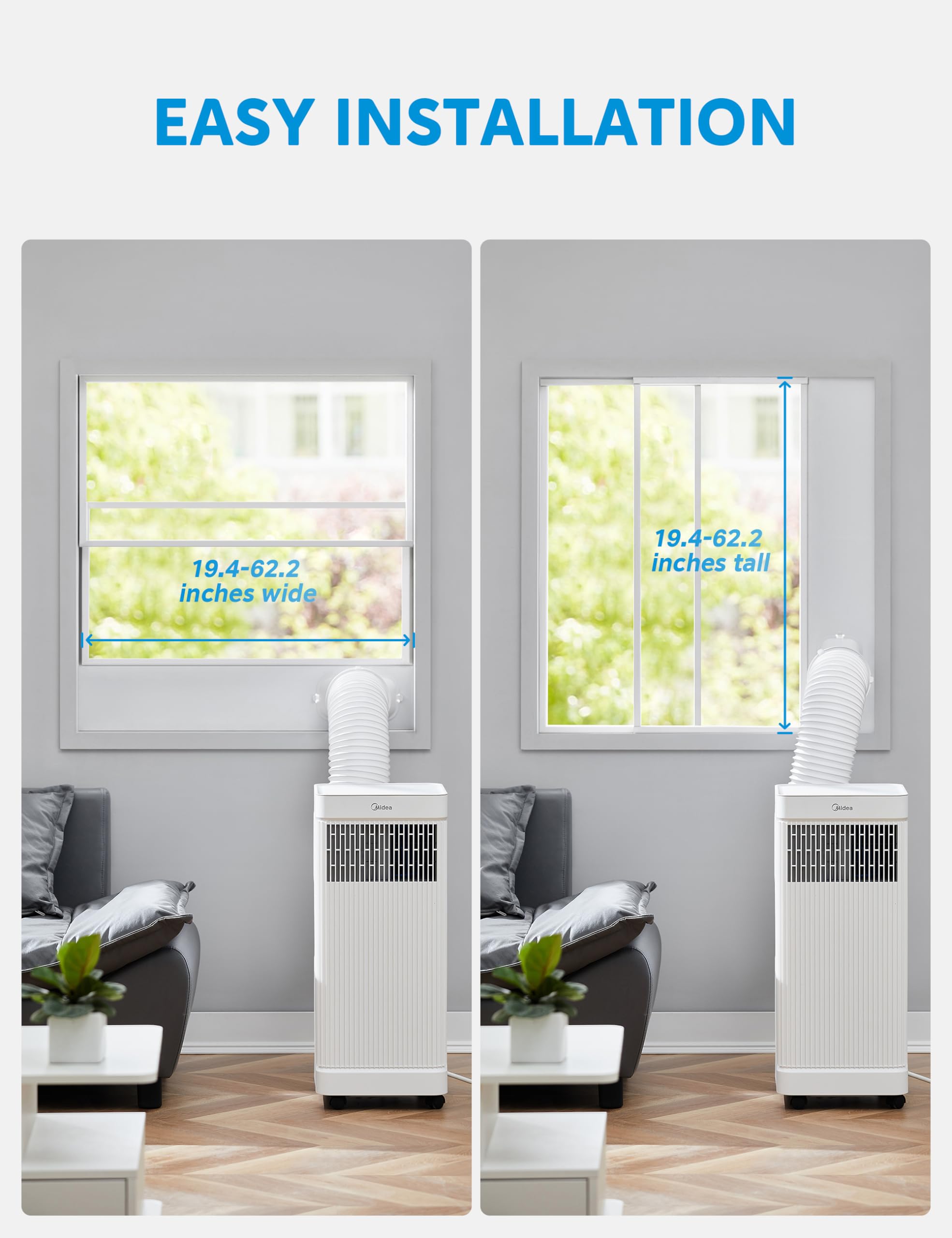 Mua Midea 10,000 BTU ASHRAE (7,100 BTU SACC) Portable Air Conditioner ...