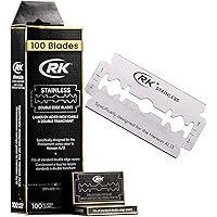 Henson Shaving Razor - Copper Double Edge Safety Razor with 5 Spare ...