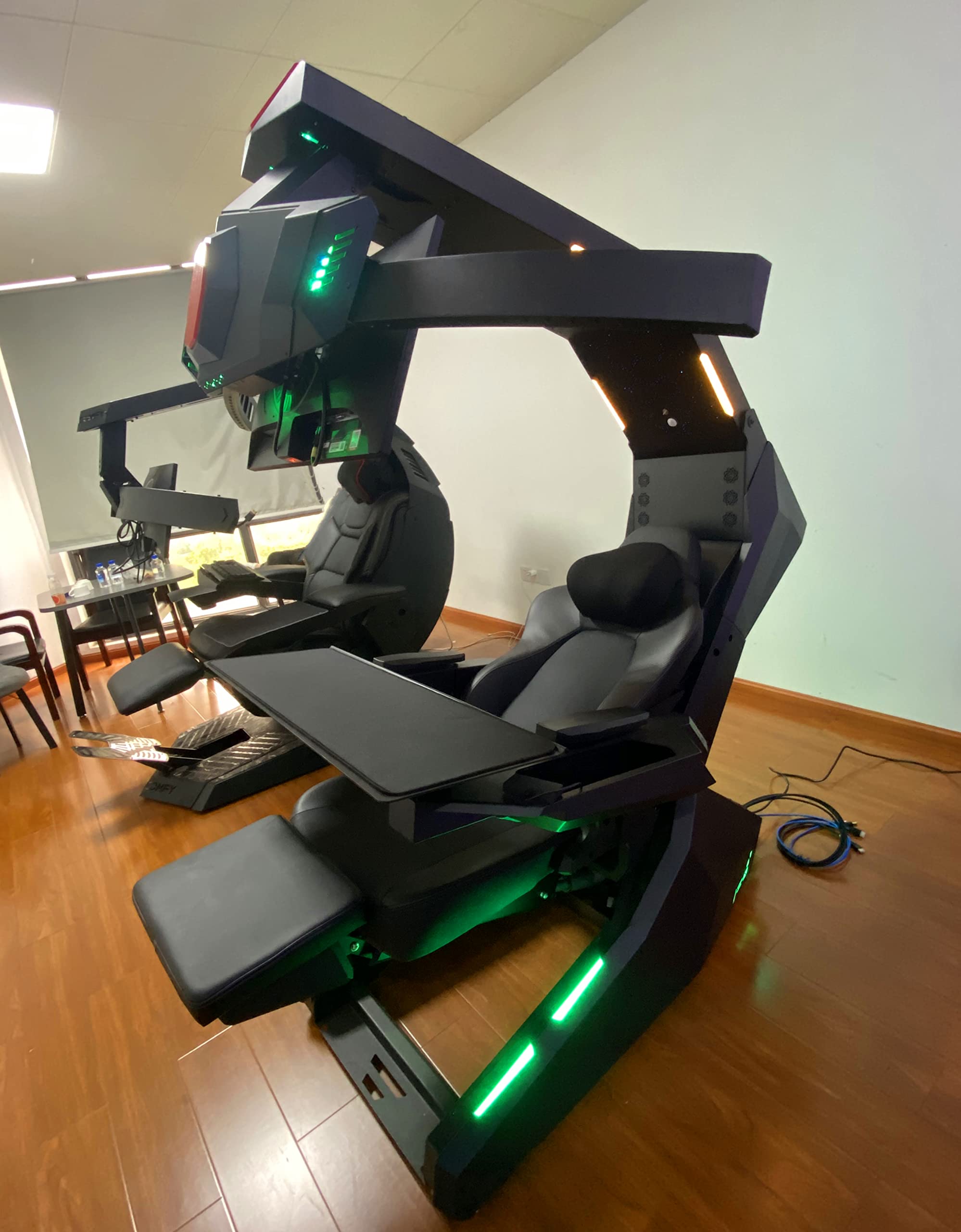 Mua IMPERATOR WORKS R1 Pro Black Racing PU Gaming Chair Computer ...