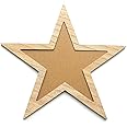 Amazon.com - GiveMOJO 10X10 Star Shaped Wooden Photo Frame - Decorating ...