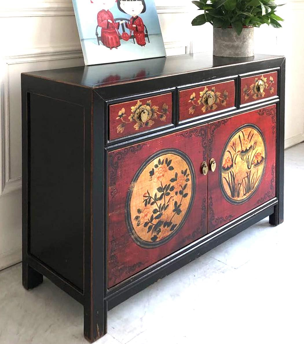OPIUM OUTLET Asiatisches Sideboard Kommode chinesisch Wohnzimmer ...