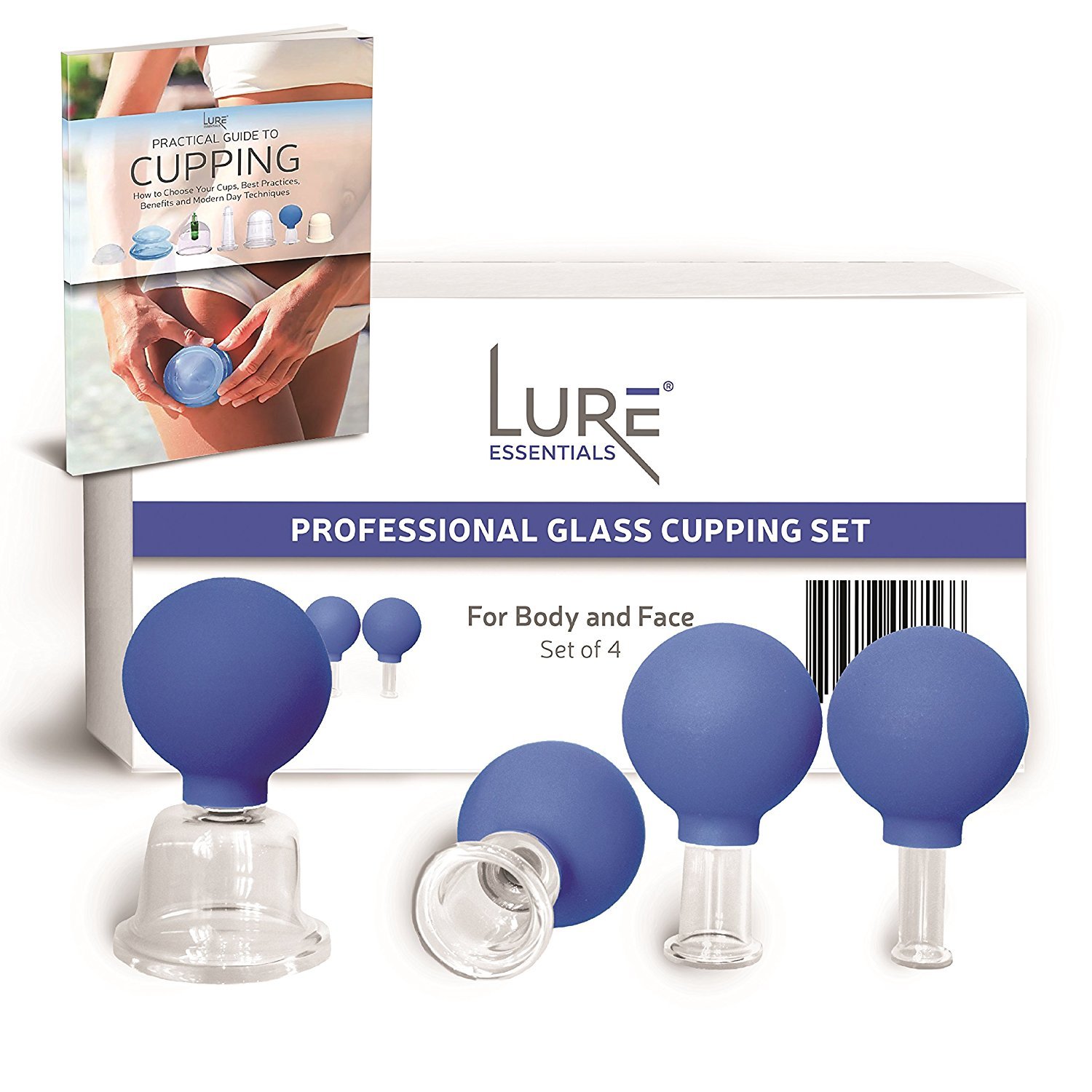 Amazon.com: Face Neck and Eye Cupping Set – Facial Massage Therapy ...