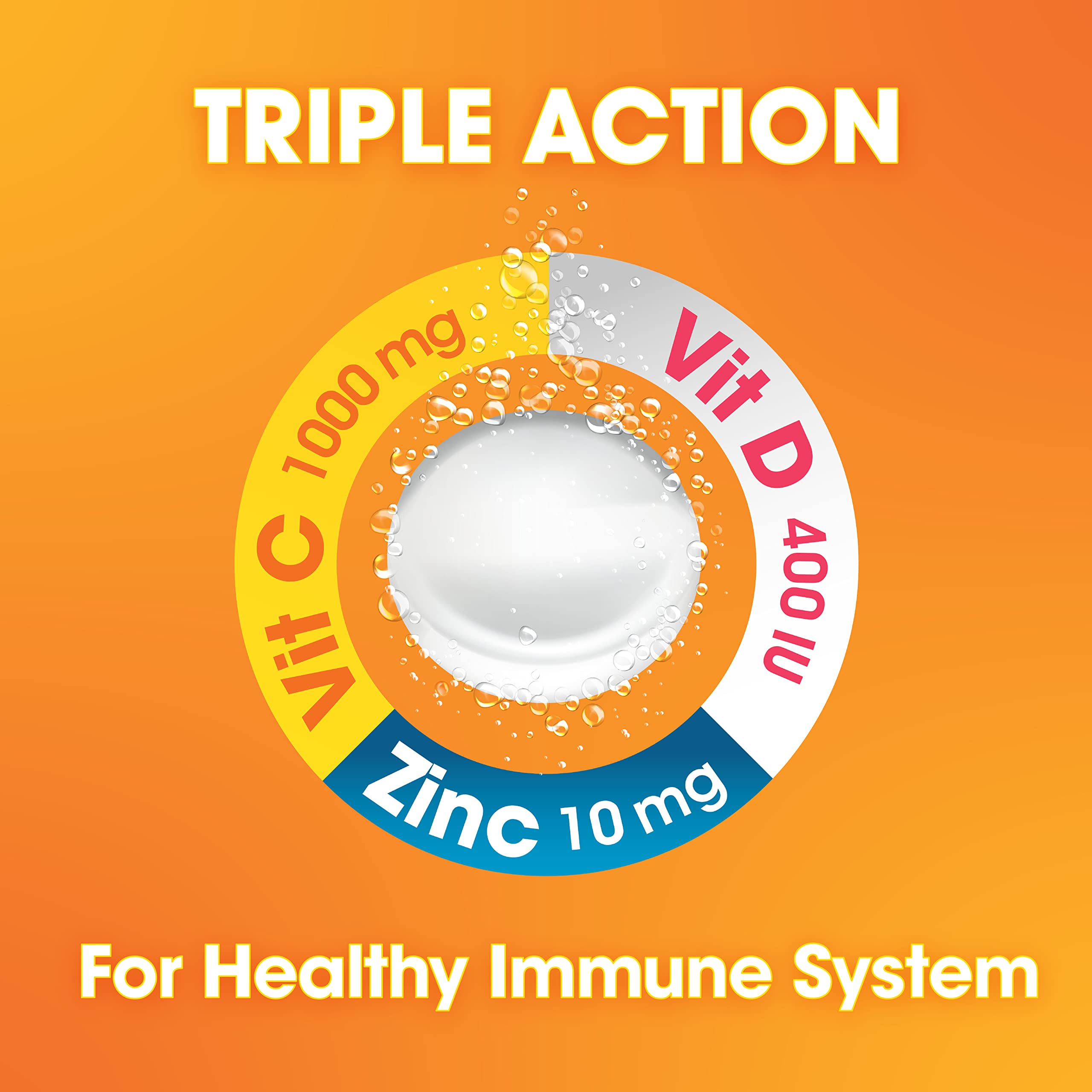Mua nutrazul Immune Triple Action Effervescent Tablets with Vitamin C ...