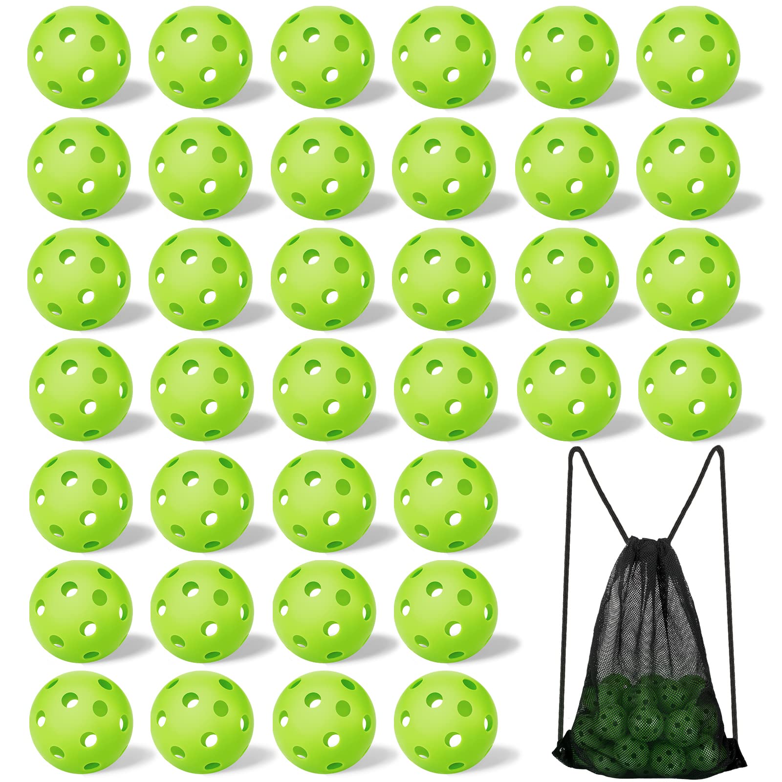 Tanlade 36 Pack Baseball Practice Balls Plastic Training Balls ...