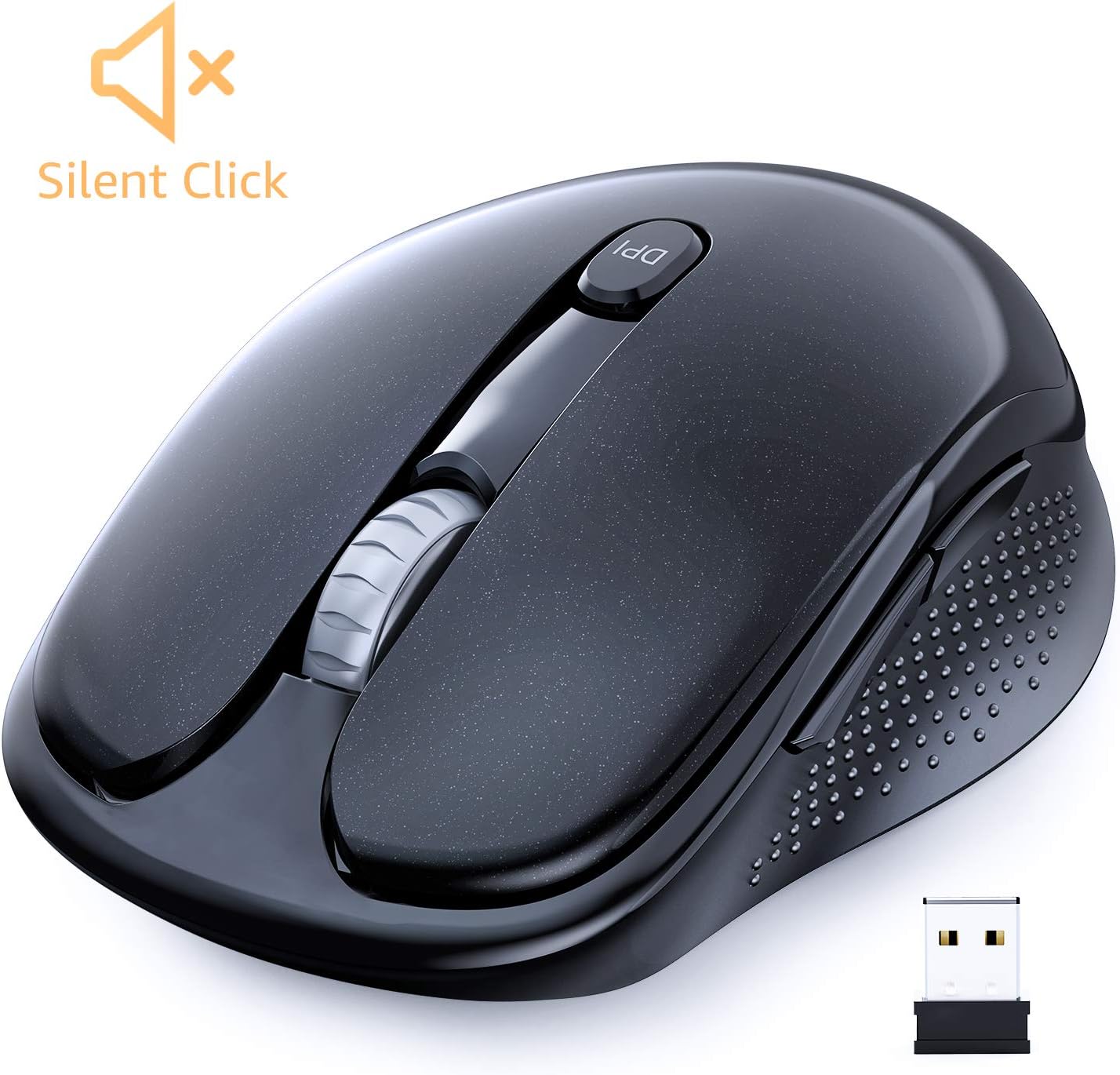 Amazon.com: Wireless Mouse, RATEL 2.4G Wireless Silent Mouse Optical ...
