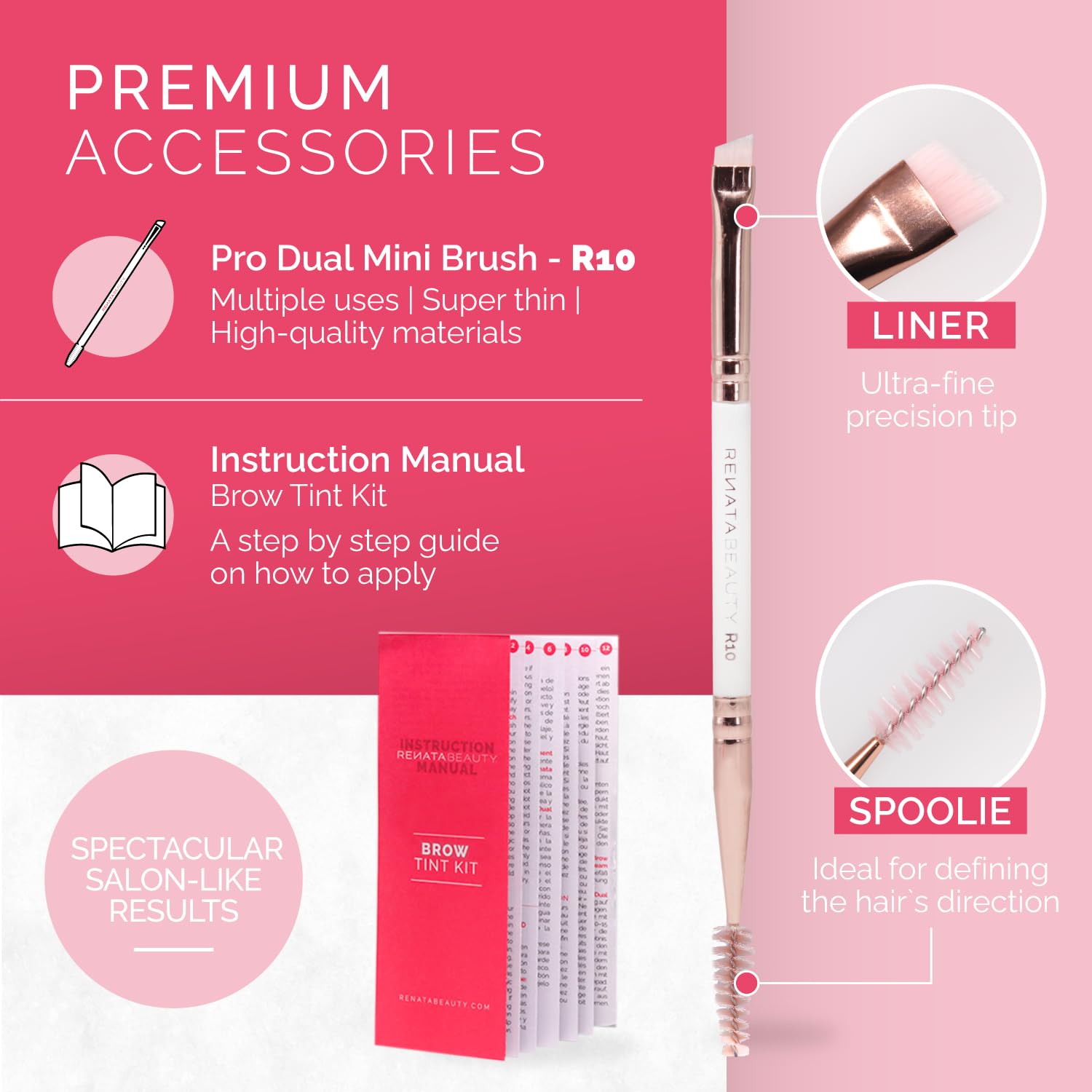 Mua Brow Tint Kit – Eyebrow Tint Set – Dye Kit with Color Tint, Cream ...