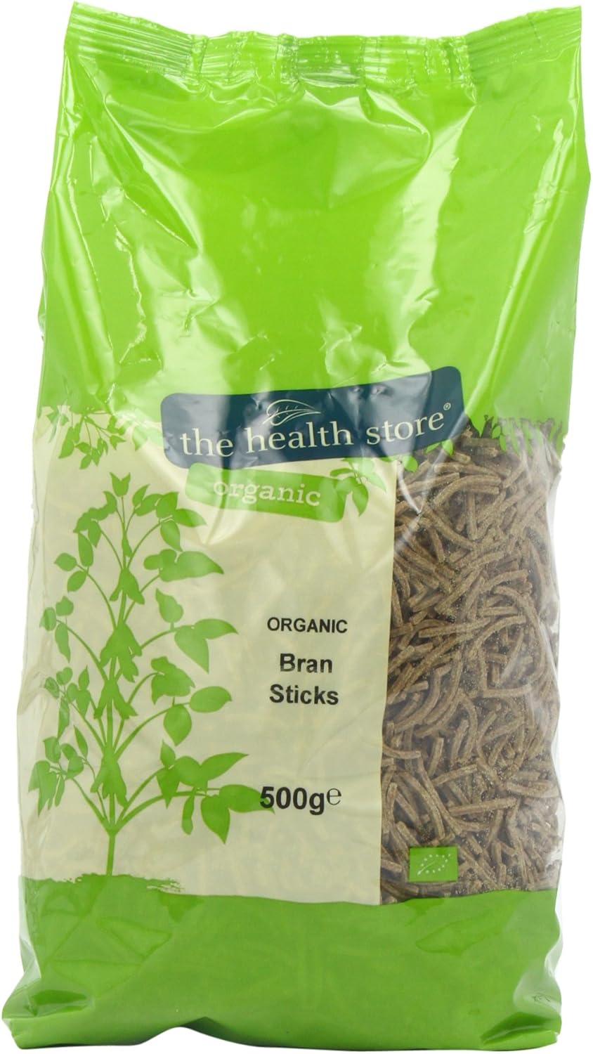 Health Store Organic Bran Sticks 500 g (Pack of 6): Amazon.co.uk: Grocery