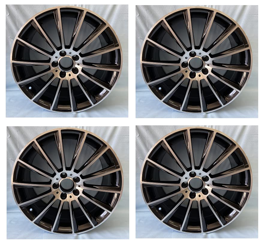 Mua 4PC 19" Black Multispoke AMG Style Rims Wheels Fits Mercedes Benz ...