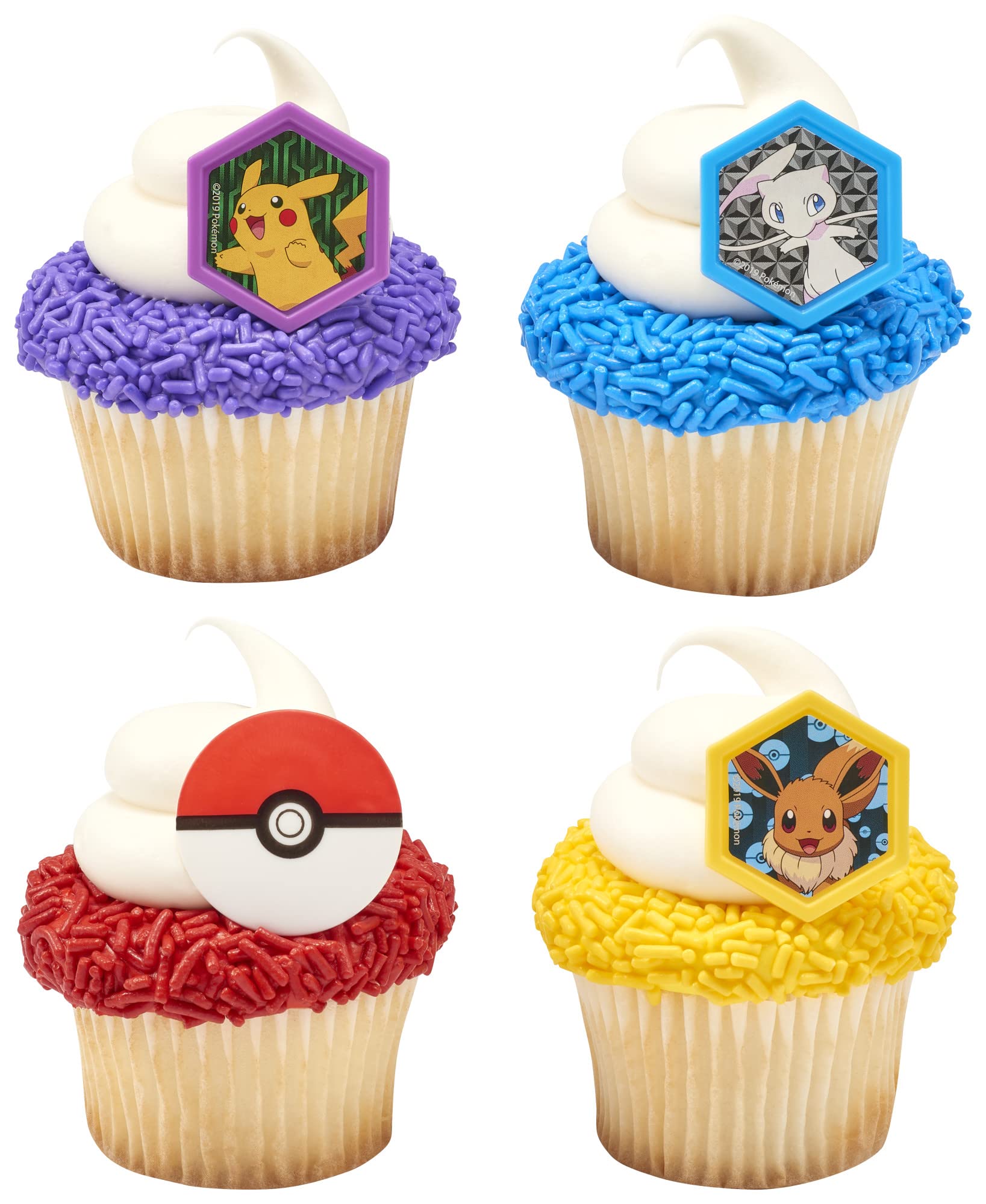 Mua DecoPac Pokémon I Choose You Rings, Cupcake Decorations With ...