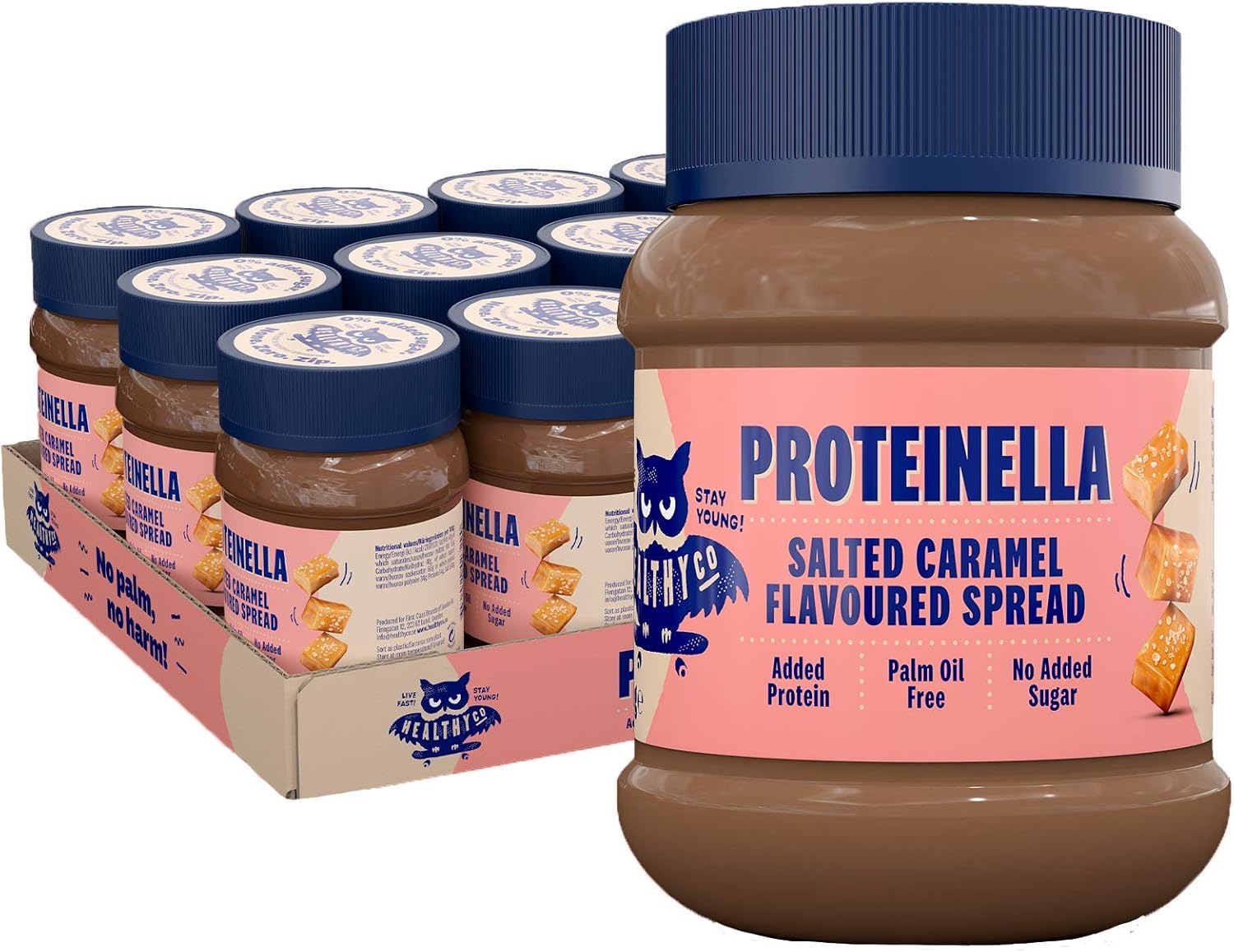 HealthyCo – Proteinella Salted Caramel 400g A Healthy Snack with No ...