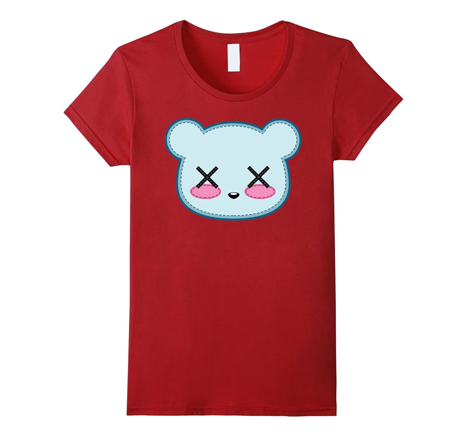 Punk Doll T-shirt, Evil Ted, Bad Teddy Bear by Zany Brainy-4LVS