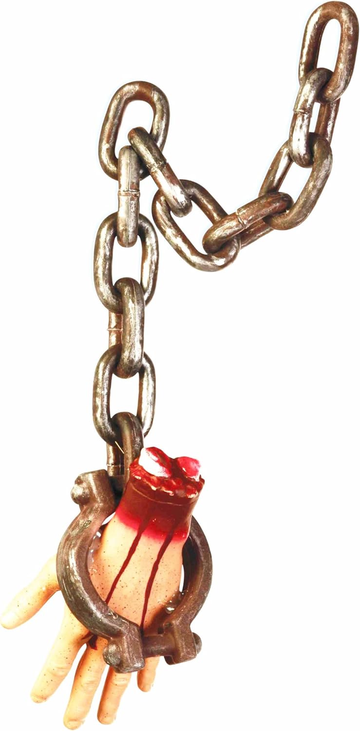 Amazon.com: Forum Novelties Hanging Bloody Hand Prop: Clothing