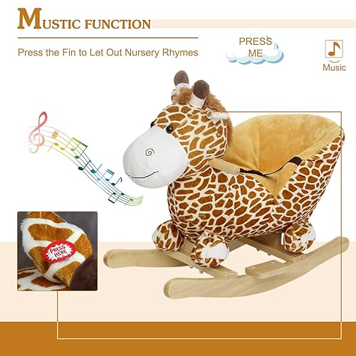 Musicals 12 Baby Rocking fashionable Horse A