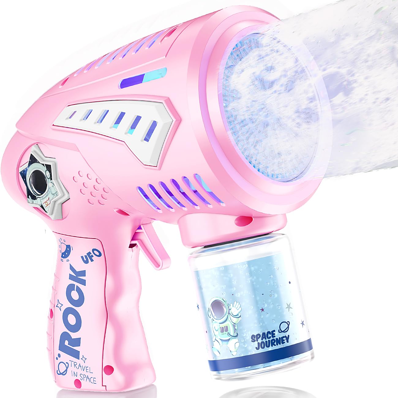 Foam Bubble - Foam Blaster Machine with LED Light, Rechargeable Battery ...