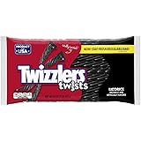 Amazon.com : TWIZZLERS Twists (Black Licorice, 1-Pound Bags, Pack of 6 ...
