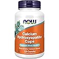 Amazon.com: NOW Supplements, Calcium Hydroxyapatite Caps, Supports Bone ...