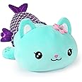 Amazon.com: Onsoyours Cute Kitten Mermaid Plush Toy Stuffed Animal ...