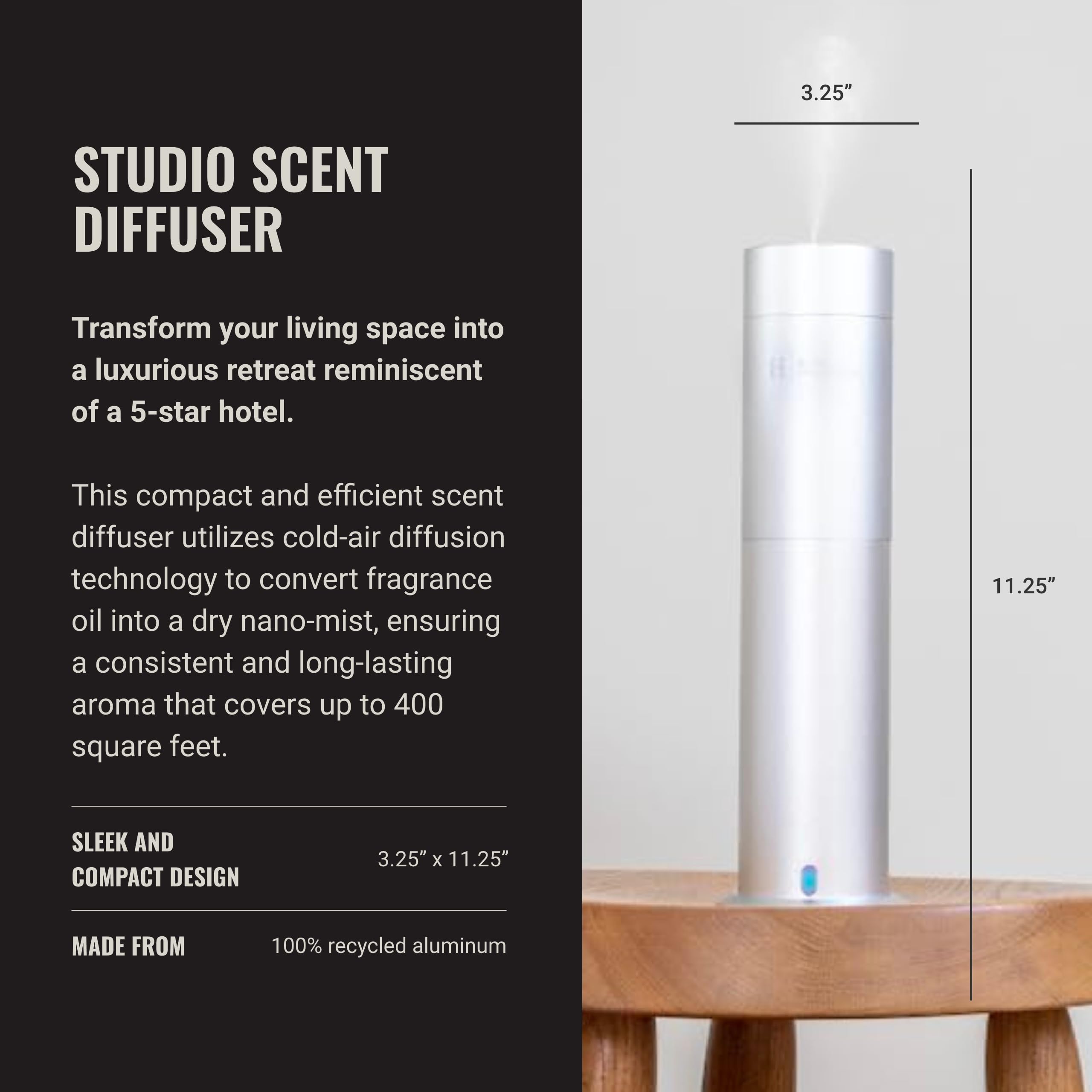 Mua Hotel Collection | Mini Studio Scent Oil Diffuser Therapeutic ...