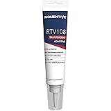 Amazon.com: Momentive, RTV108, Clear, Acetoxy Cure, 2.8 Fl.Oz Tube ...