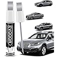 Amazon.com: EVOOOR G1U Ice Silver Metallic Touch Up Paint Compatible ...