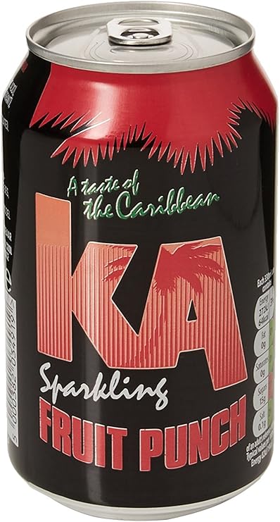KA Sparkling Fruit Punch Cans, 24 x 330 ml: Amazon.co.uk: Prime Pantry