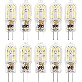 Amazon.com: AGOTD G4 LED Bulb, 2W 12V G4 Bi Pin Bulb, G4 20W Halogen Bulb Replacement, Warm ...